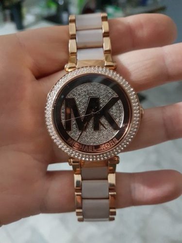 Michael Kors Women’s Parker Two-Tone Watch MK6176