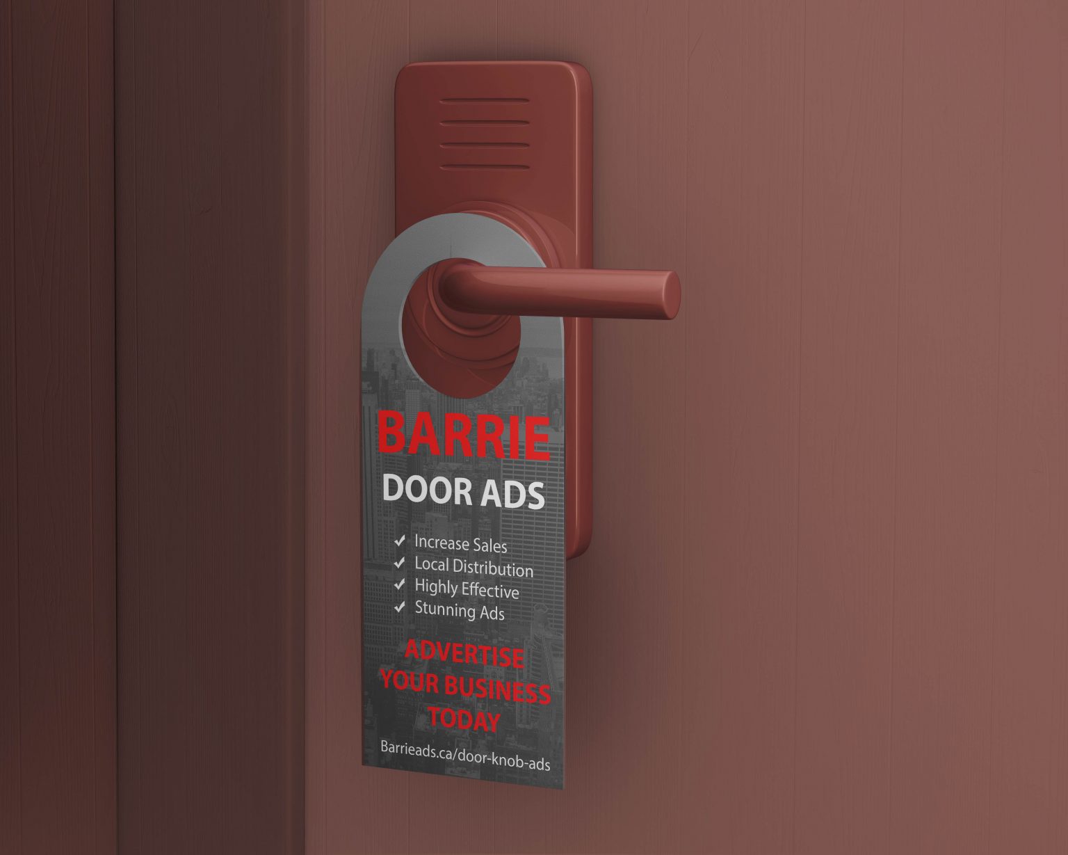 Door Hanger Ads | Barrie Ads