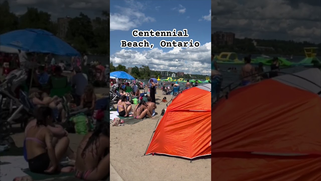 Why people are MOVING to Barrie, Ontario | Centennial Beach Tour | # ...