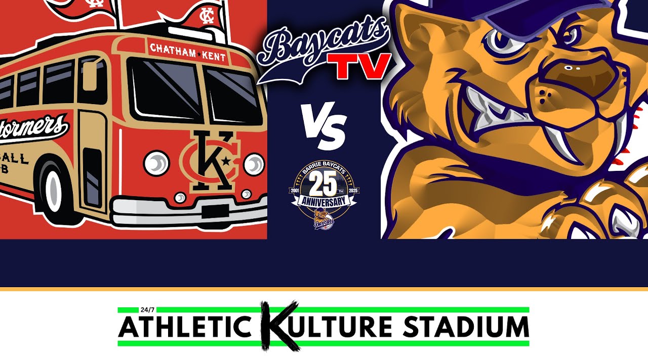 Chatham--Kent Barnstormers at Barrie Baycats - May 29, 2025 7:35 PM ...